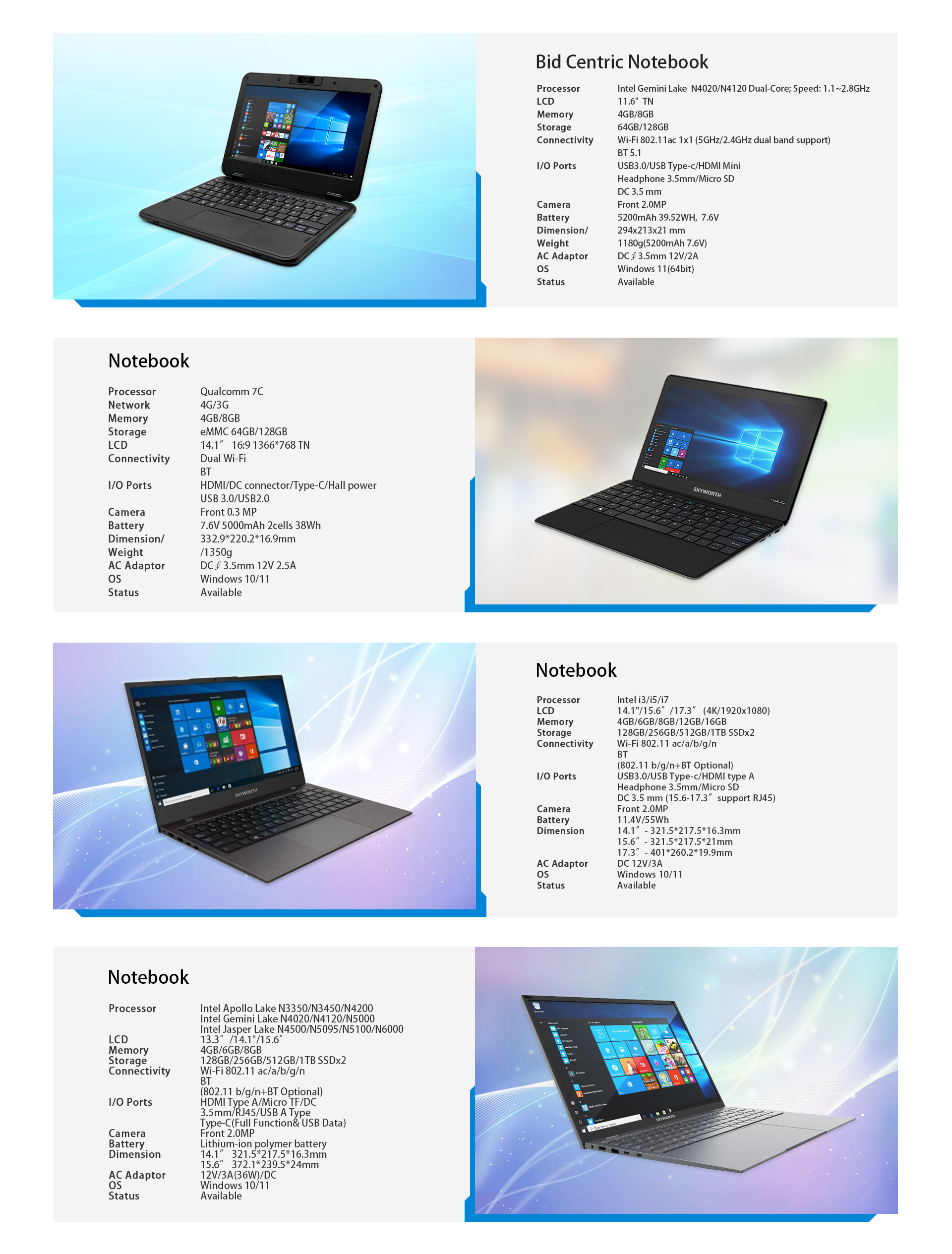 Notebook-PRODUCTS-Shenzhen Skyworth Wireless Technology Co., Ltd.